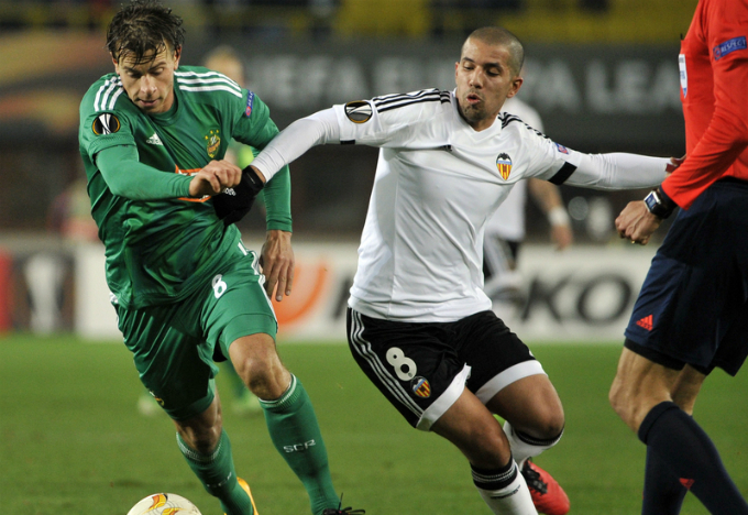 Feghouli cumple como Mediapunta | Gol y Asistencia | Noticias Valencia CF