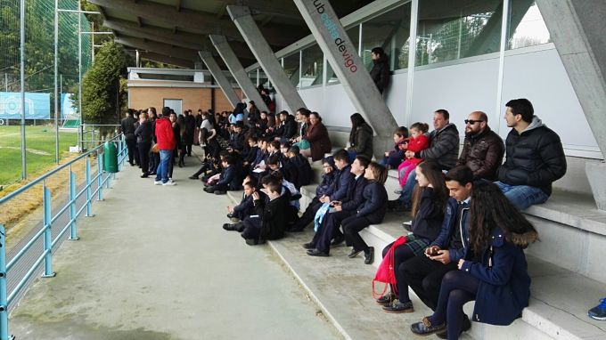 Entrenamiento Celta | El Colegio Cemar de Mondariz Visita A Madroa