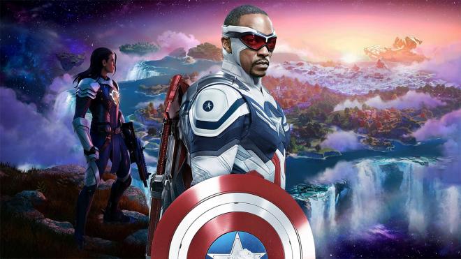 Fortnite: el leak de la nueva skin del Capitán América (Sam Wilson)