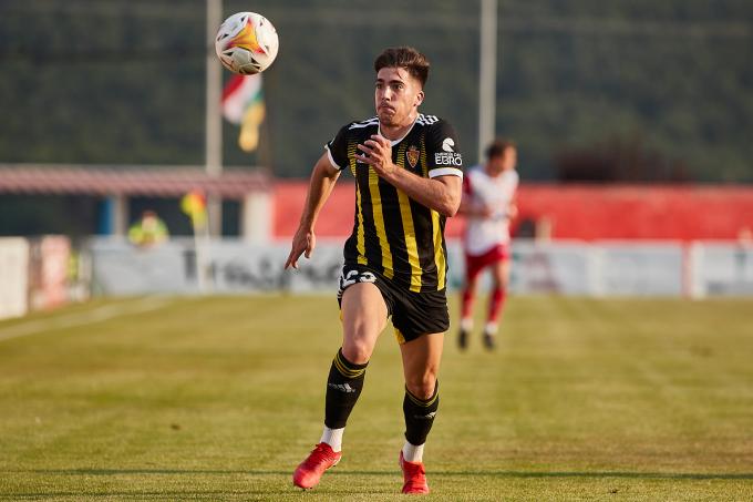 Gaizka Larrazabal y su deseo de triunfar en el Real Zaragoza