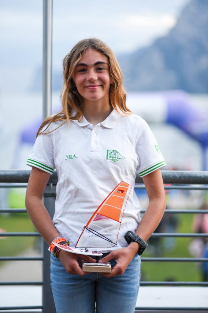 Olivia Sánchez tercera en los Campeonatos de Europa de vela