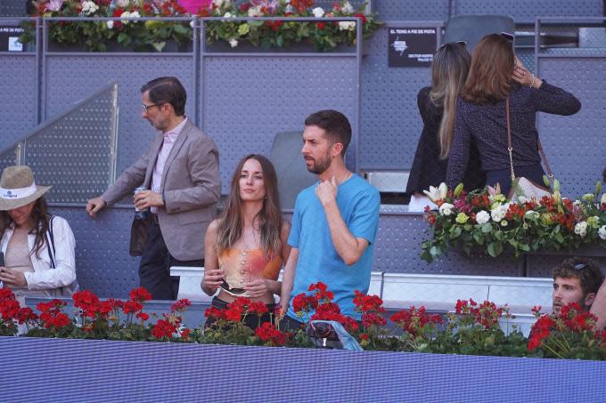David Broncano apoyó a Badosa junto a Silvia Alonso