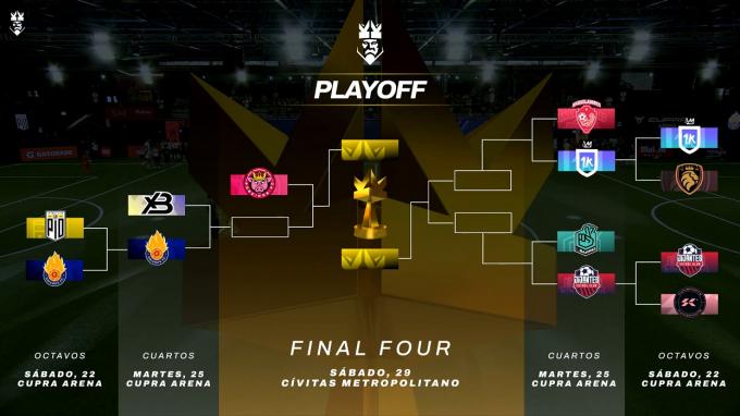 Así quedan los playoffs de la Kings League para cuartos de final