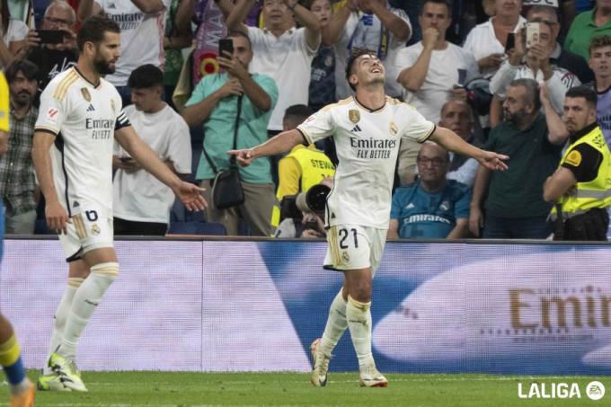 El uno por uno del Real Madrid ante Las Palmas, con un gran Brahim y un suspenso