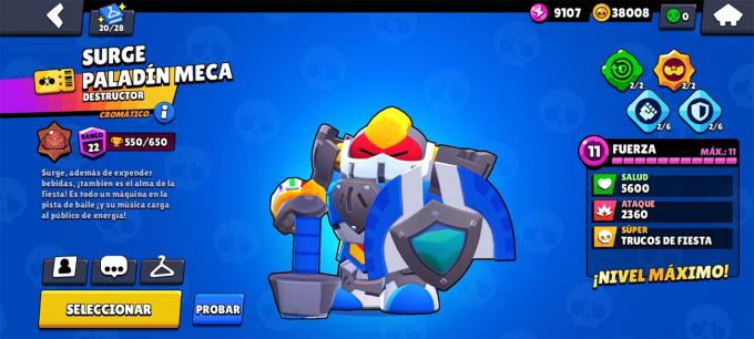 Brawl Stars: todas las rarezas de los brawlers cromáticos en 2024