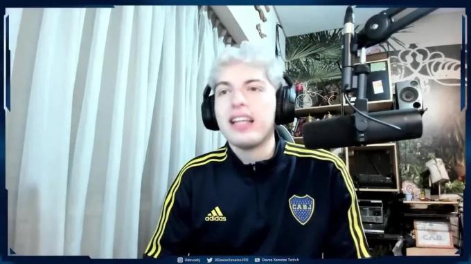 El streamer Davoo Xeneize confiesa que es del Real Valladolid