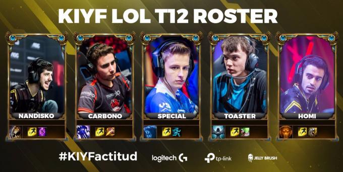 KIYF Logitech completa su plantilla con Carbono, Toaster y Special