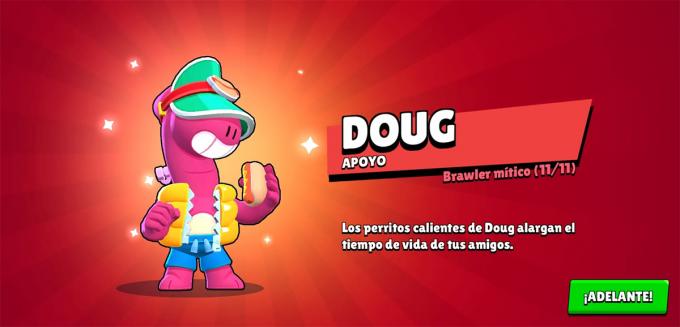 Brawl Stars: Guardianes de la Galaxia ya filtró el lanzamiento de Doug