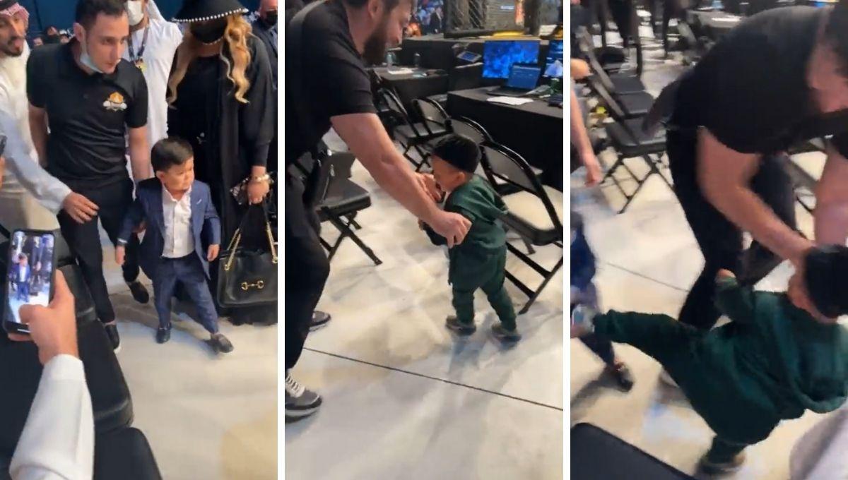 Hasbulla y Abdu Rozik llegan a las manos y calientan su pelea en el ...