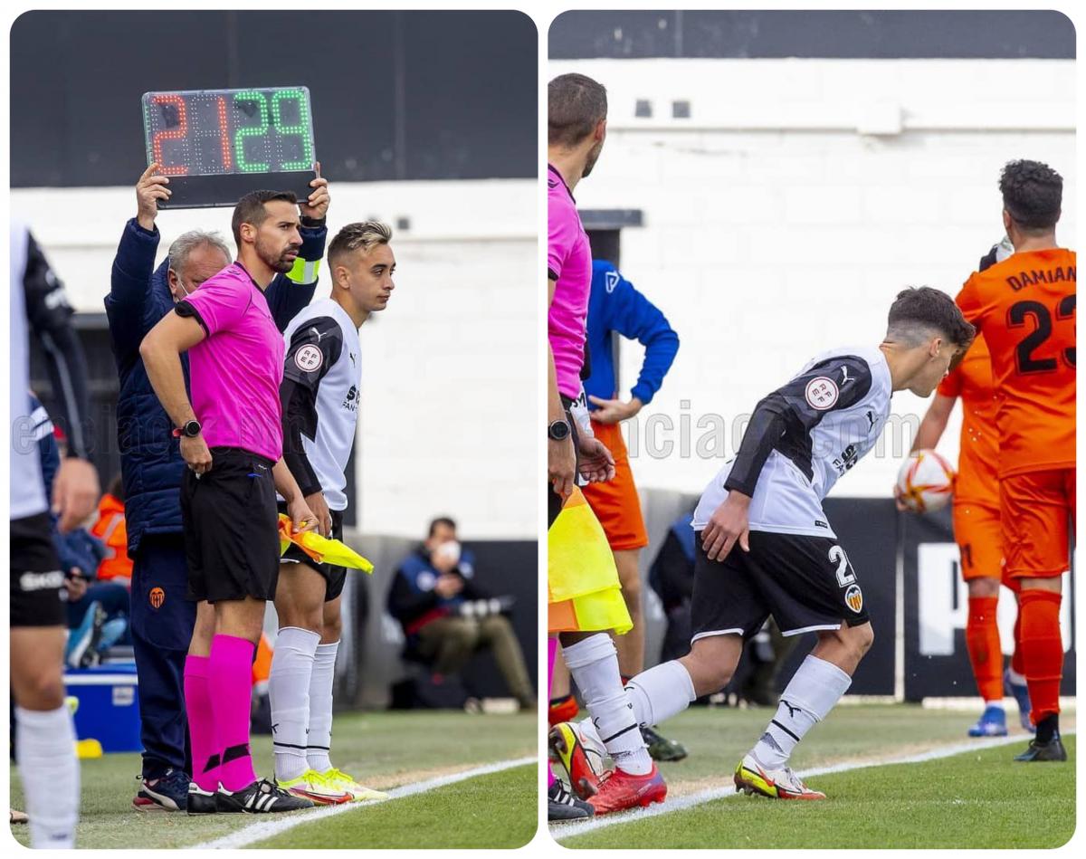 Martín Tejón y Darío Serra, dos juveniles para el Mestalla de Angulo