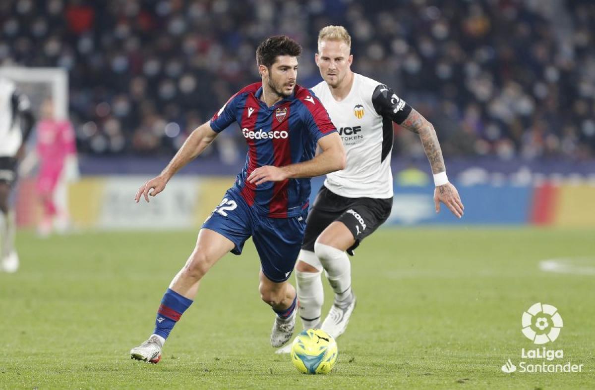 Uros Racic expulsado por encararse al cuerpo técnico del Levante UD