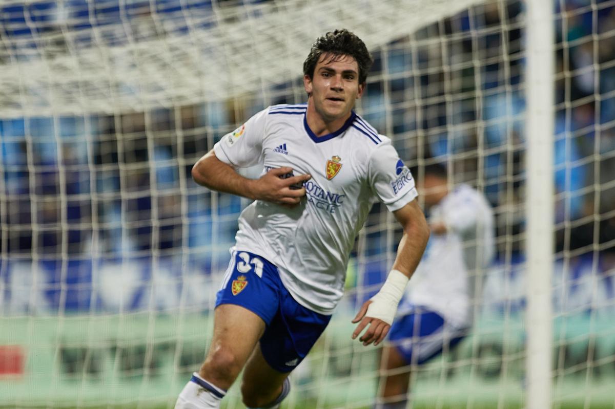 Iván Azón, apuesta de futuro para el Real Zaragoza