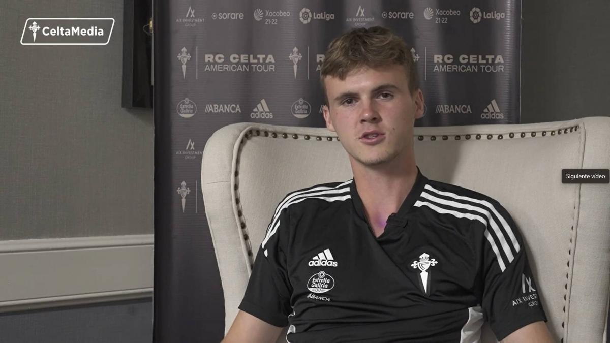 Entrevista al jugador del Celta Williot Swedberg