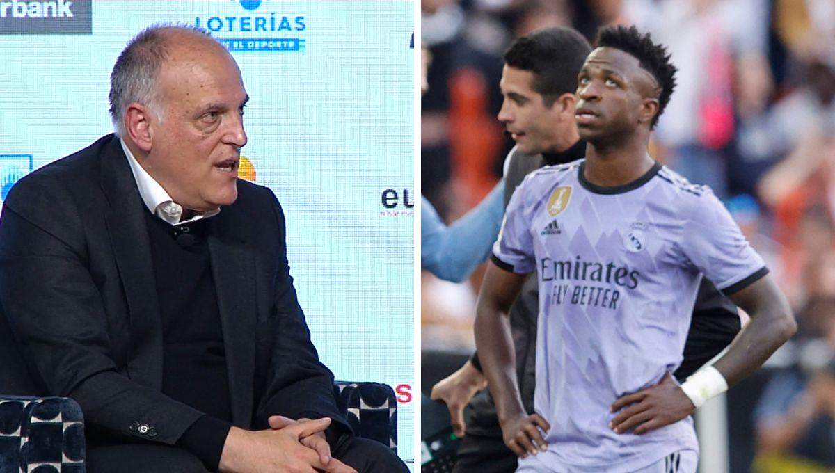 Tebas responde a Vinícius por lo de Valencia: "Antes de criticar e ...