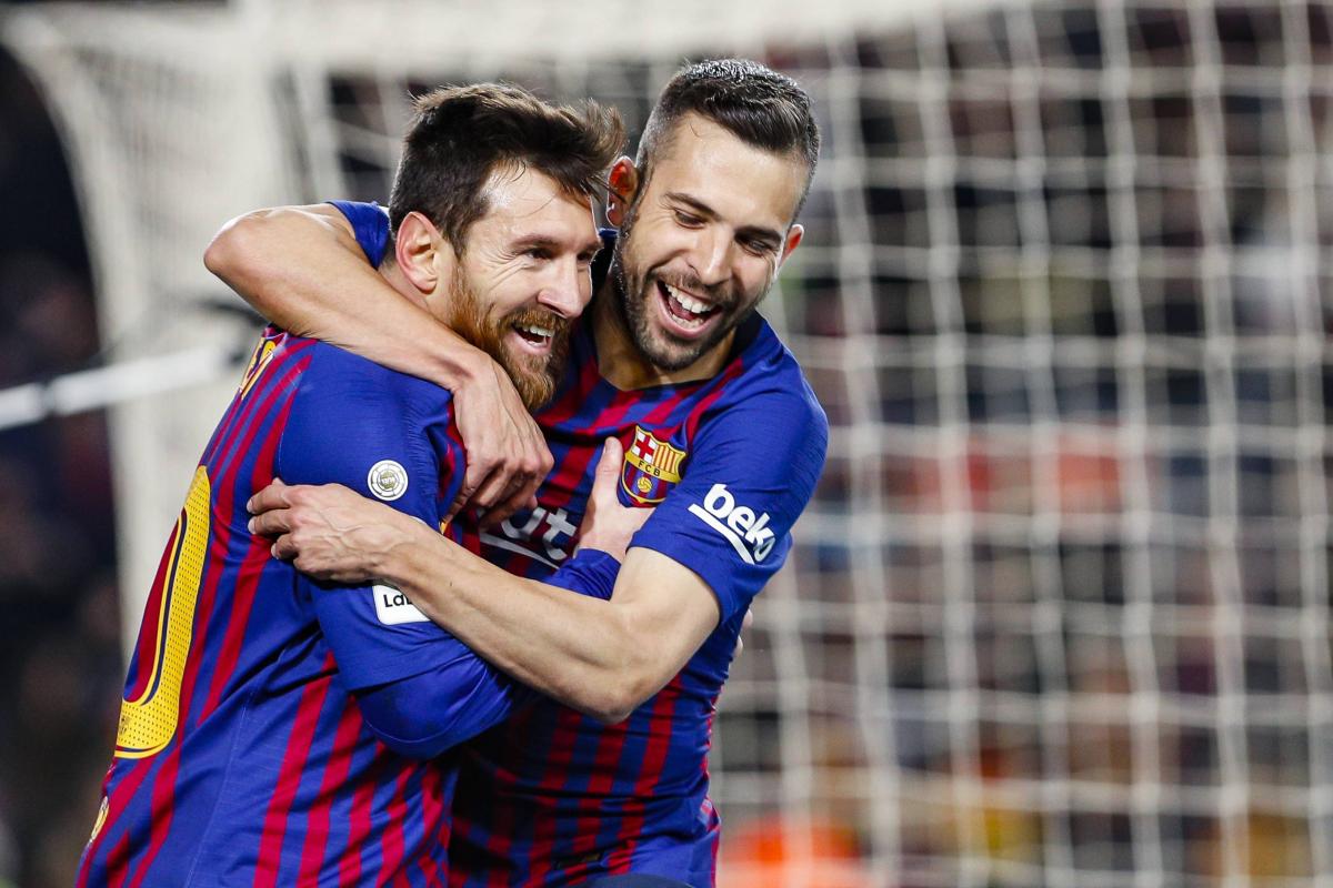 Jordi Alba, adiós al "socio perfecto" de Messi y dueño del flanco izquierdo culé