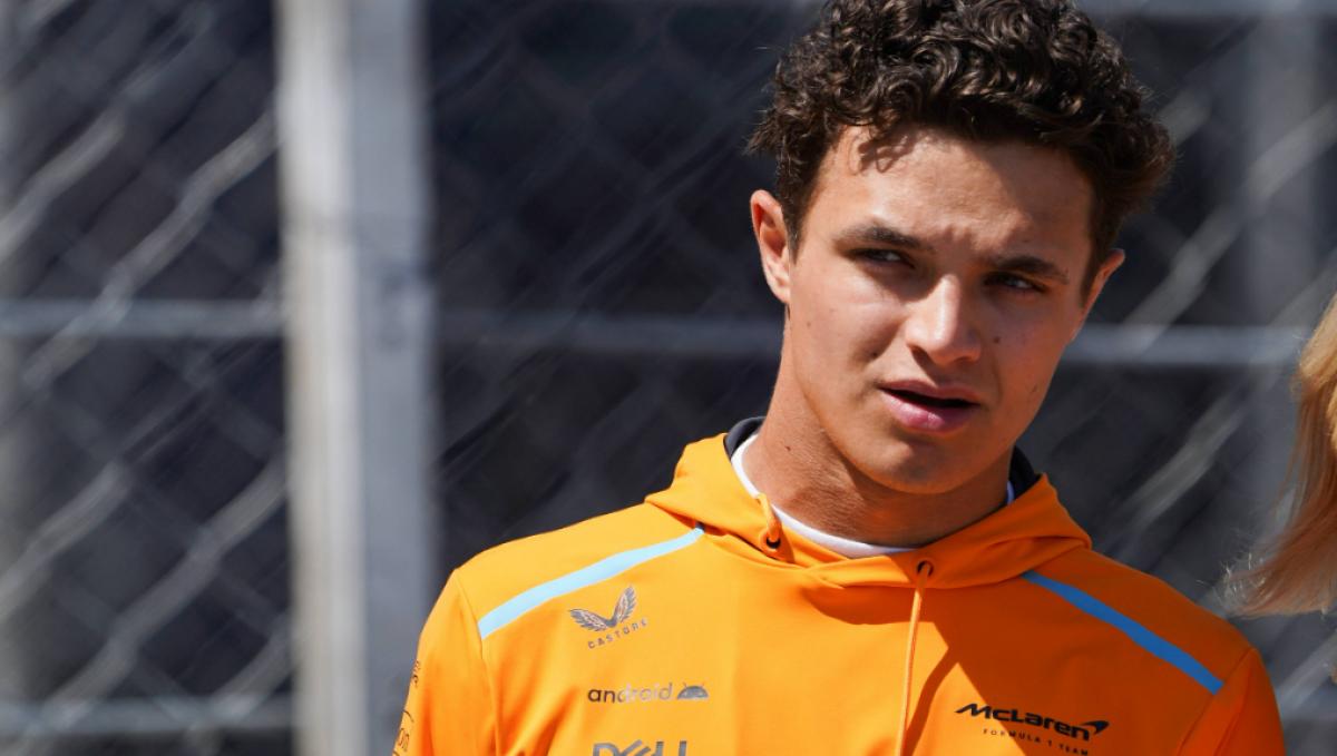 Lando Norris estalla tras los rumores de relación con Magui Corceiro