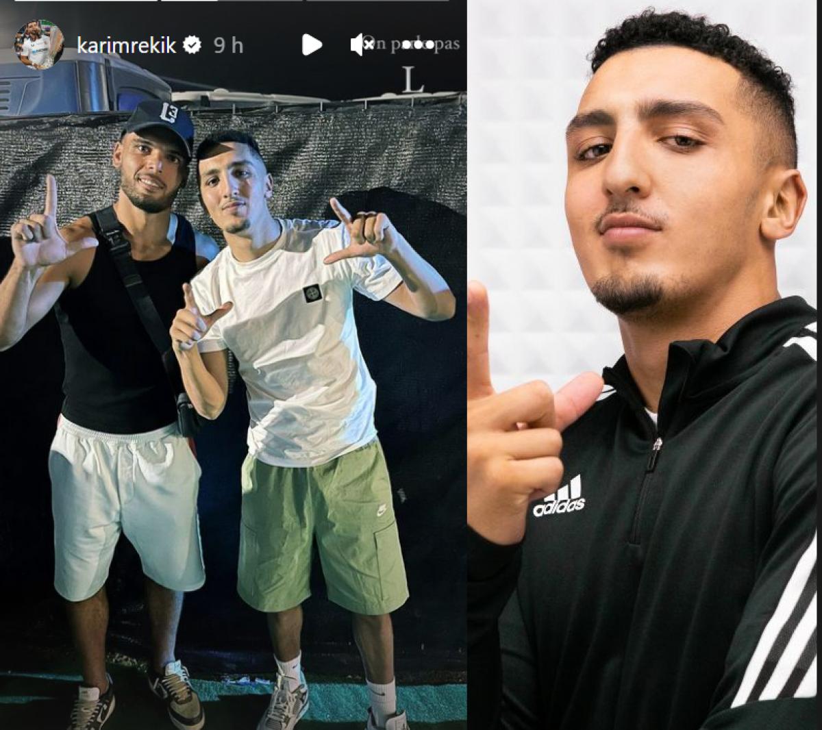 Rekik se vuelve loco con Morad: el del Sevilla, con el artista