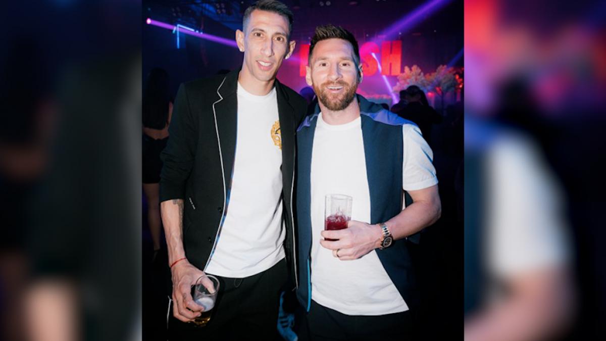 Leo Messi celebra con BRESH su llegada a Miami