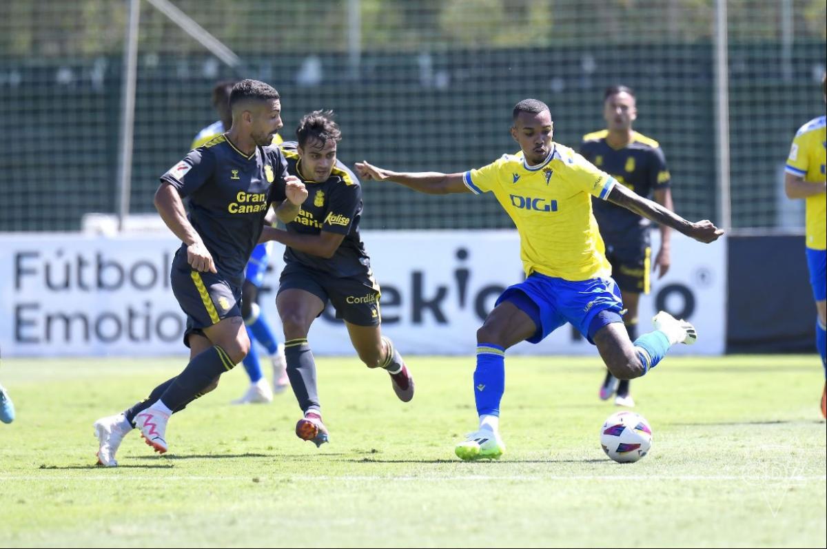 El Cádiz cae derrotado ante Las Palmas en pretemporada