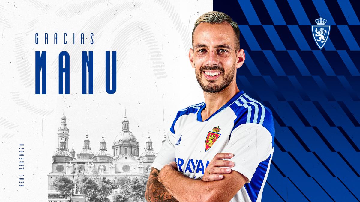 Manu Molina se marcha del Real Zaragoza
