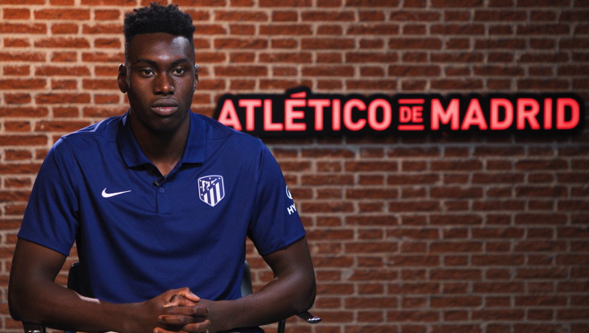 Samu Omorodion pronuncia sus primeras palabras en el Atlético con ...