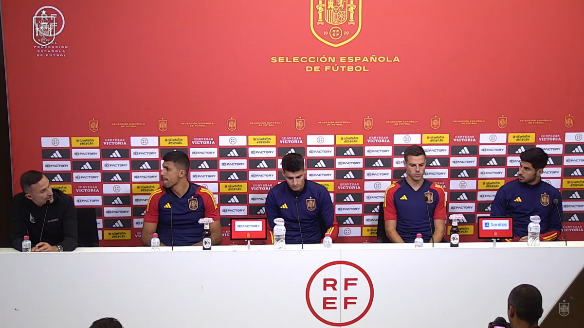 Comunicado de los jugadores de España con Morata de capitán contra Rubiales