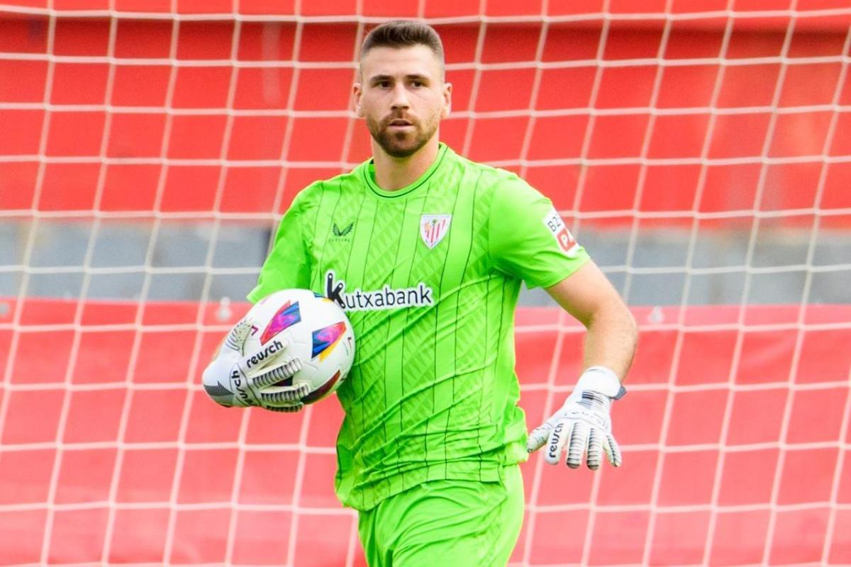 Unai Simón héroe del Athletic Club en Liga y titular con España