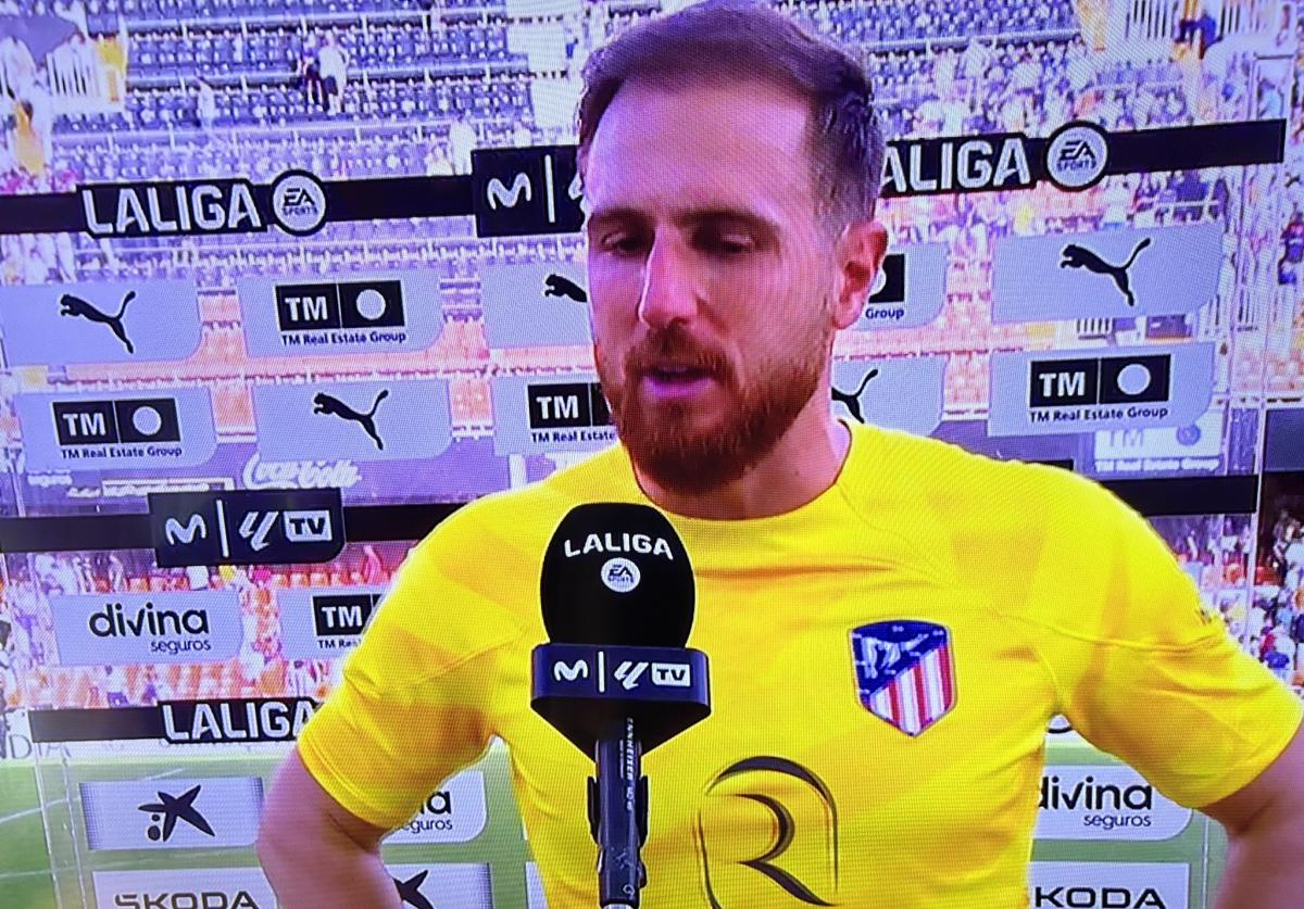 Jan Oblak da la cara tras el desastre del Atlético en Mestalla y culpa ...