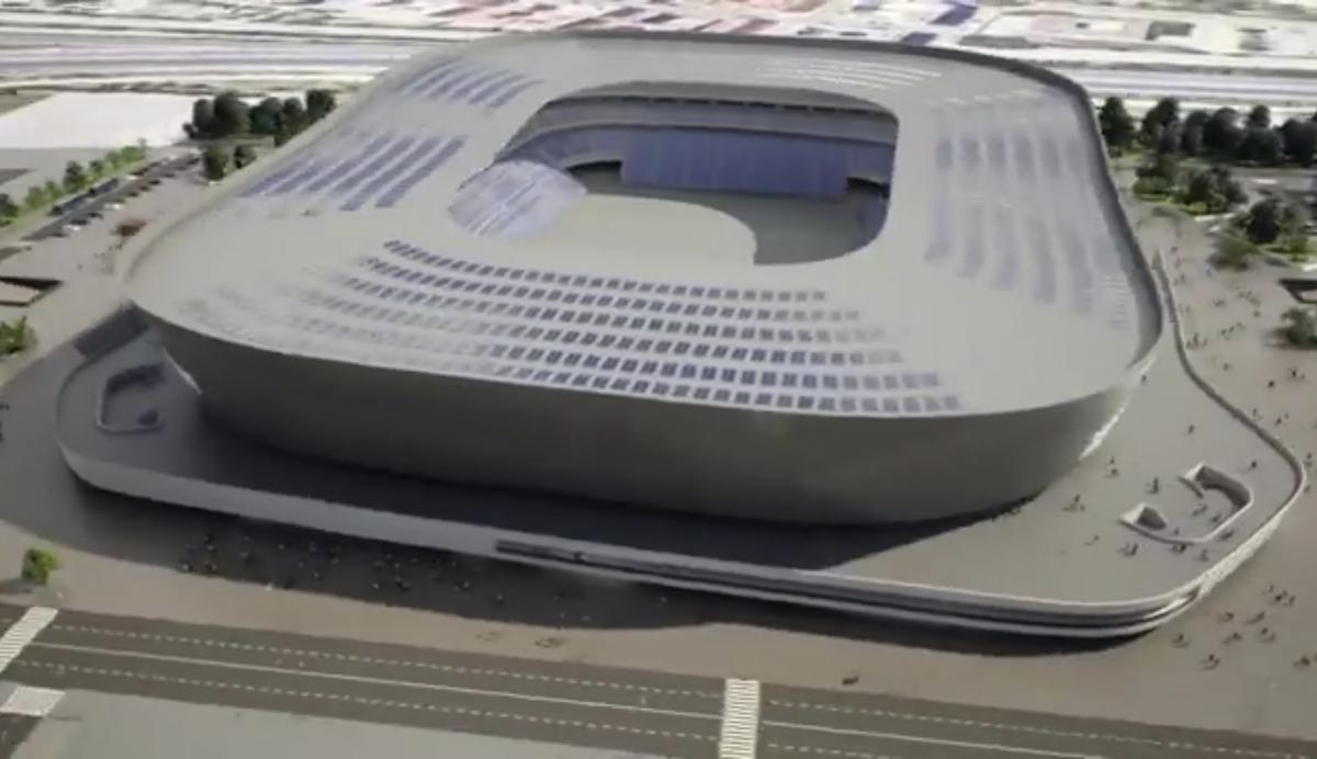 Un Centro de Eventos futurista, el símbolo de Sportech