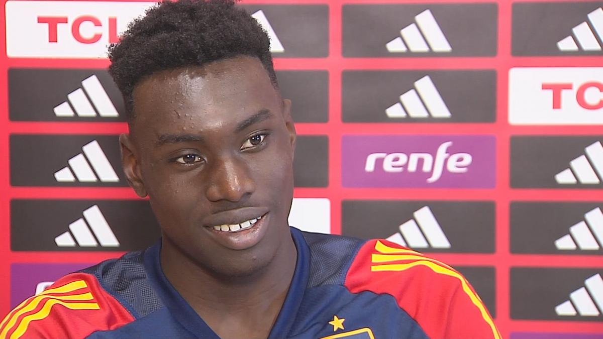 Samu Omorodion, dispuesto a hacer historia en el Atlético de Madrid