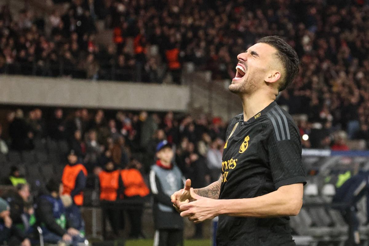 El trío de Dani Ceballos, primer gol en Champions, exhibición y abrazo ...