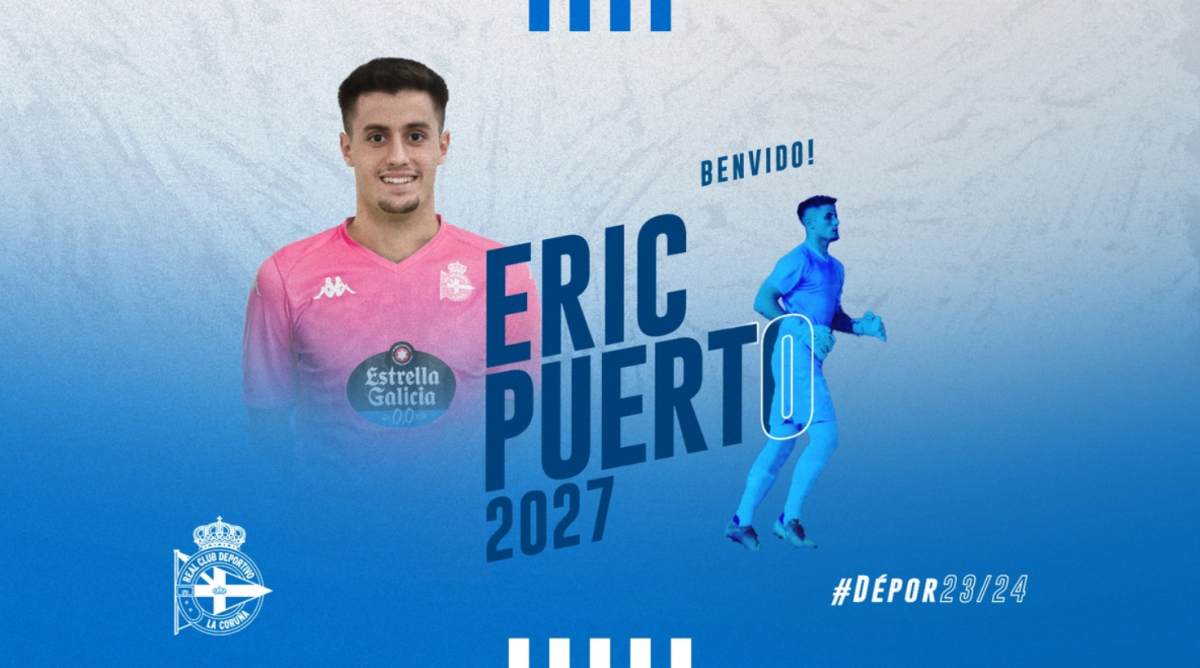 El Deportivo cierra el fichaje de Eric Puerto