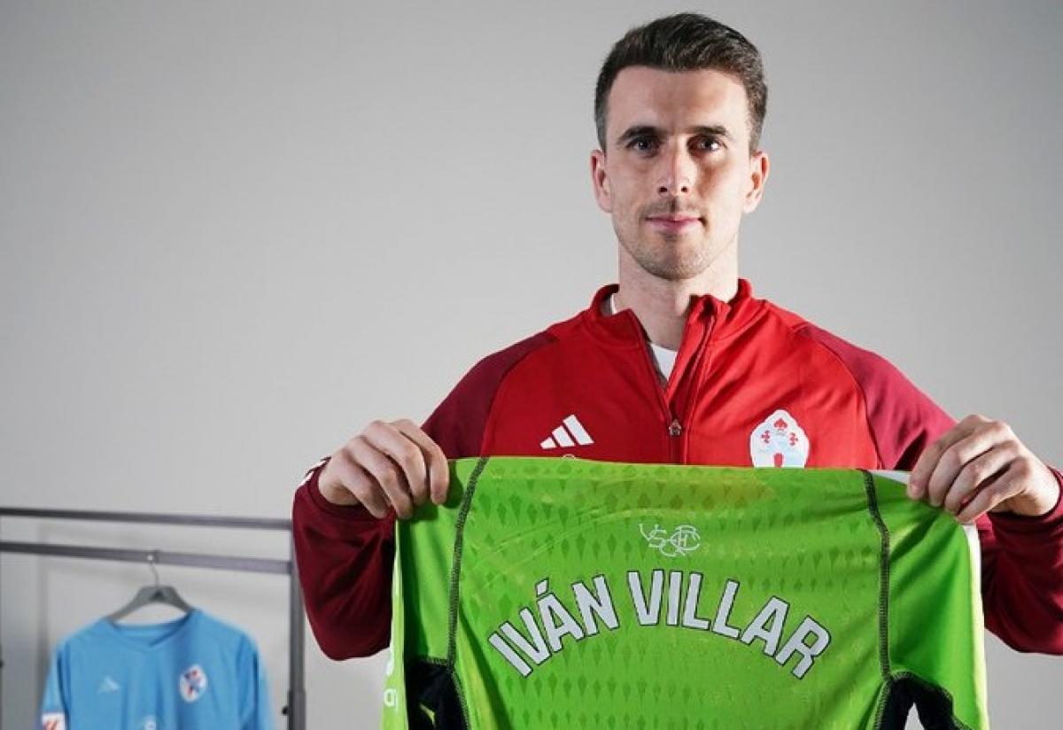 Primeras palabras de Iván Villar tras renovar su contrato con el Celta