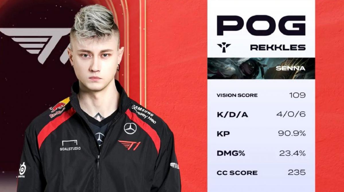 El curioso homenaje de Rekkles a Fnatic tras su debut con T1