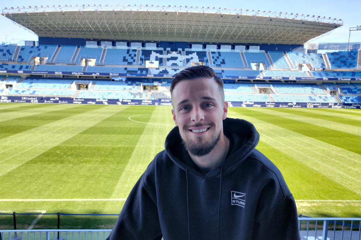 Entrevista a Genaro: "Creo que me he ganado la renovación en el Málaga"