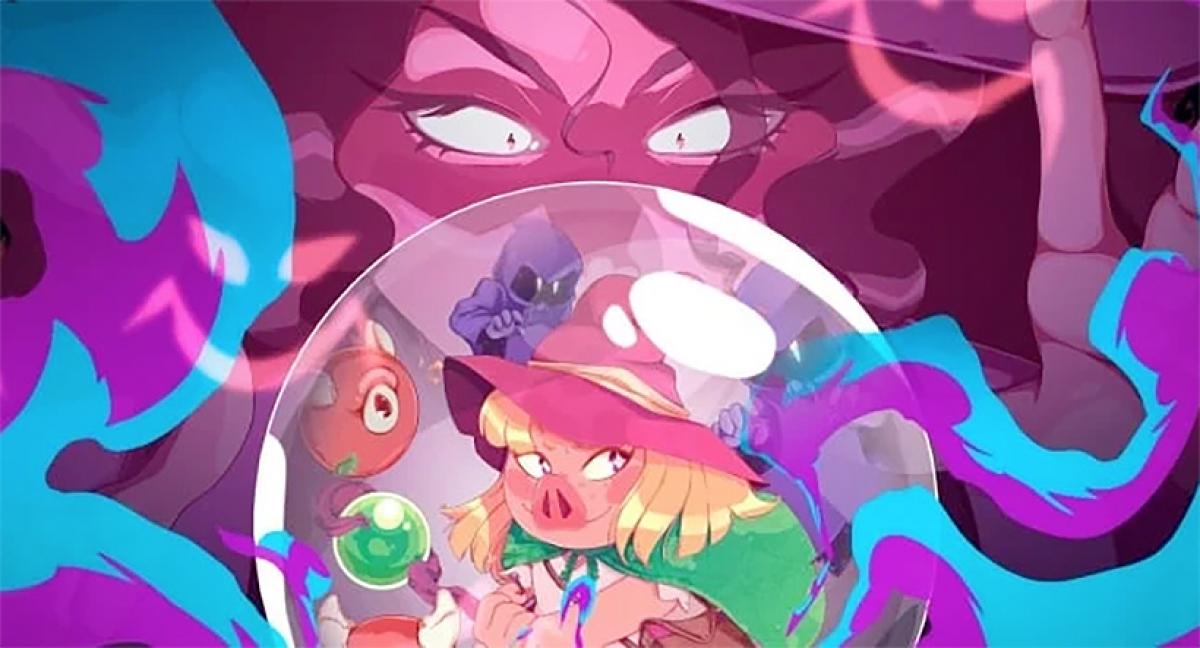 Witch Rise: un adorable shooter de fantasía de pixel gordo