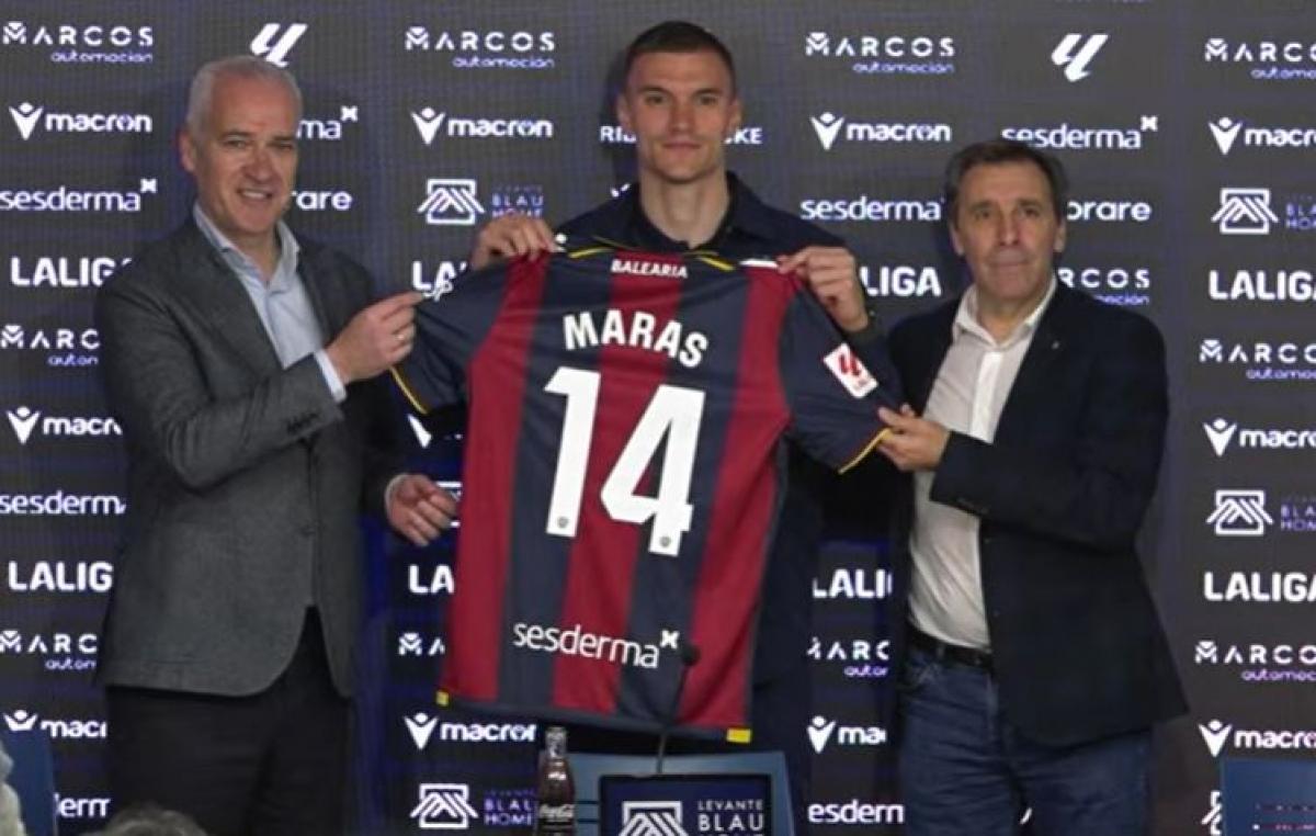 Maras: Presentación como nuevo central del Levante