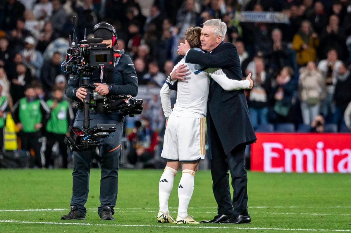 Ancelotti aclara la renovación de Luka Modric: "Está en su mano"