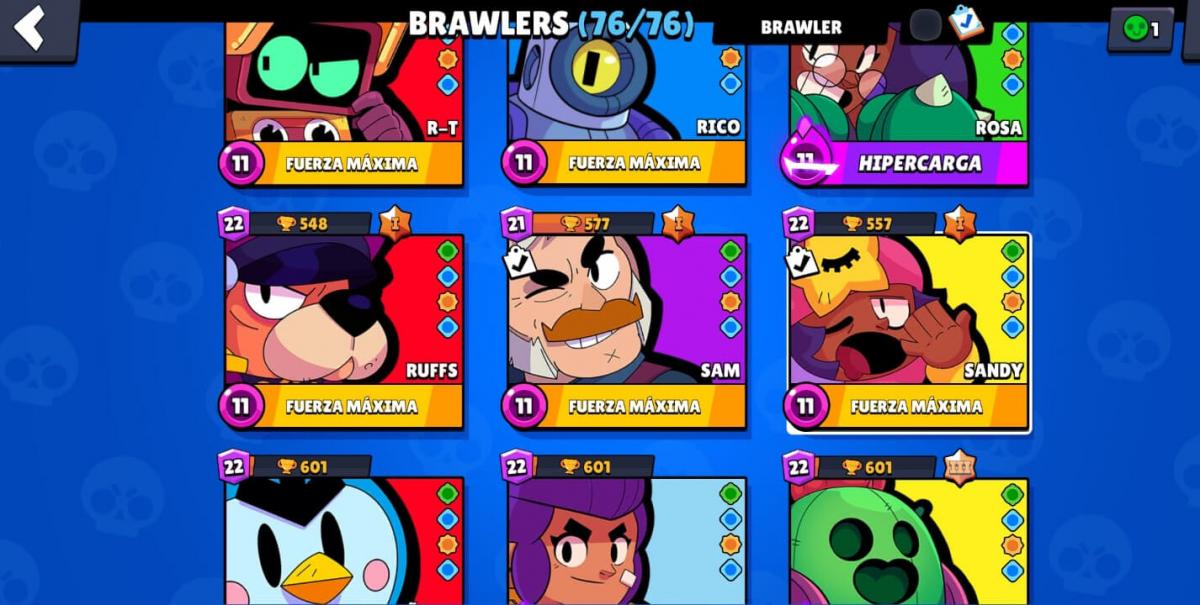 Brawl Stars: todos los brawlers que encontraremos en Megacajas