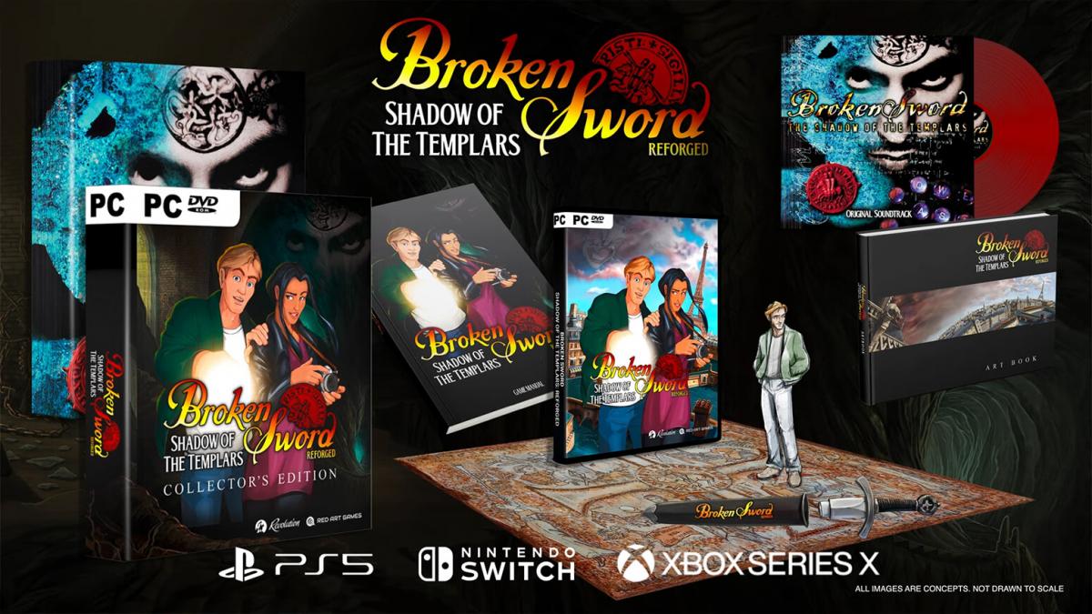 Broken Sword tendrá formato físico tras arrollar en Kickstarter