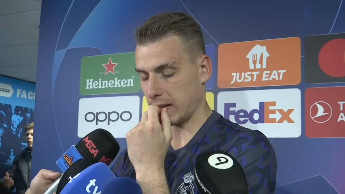 Andriy Lunin y su recuerdo a la guerra de Ucrania tras parar dos penaltis