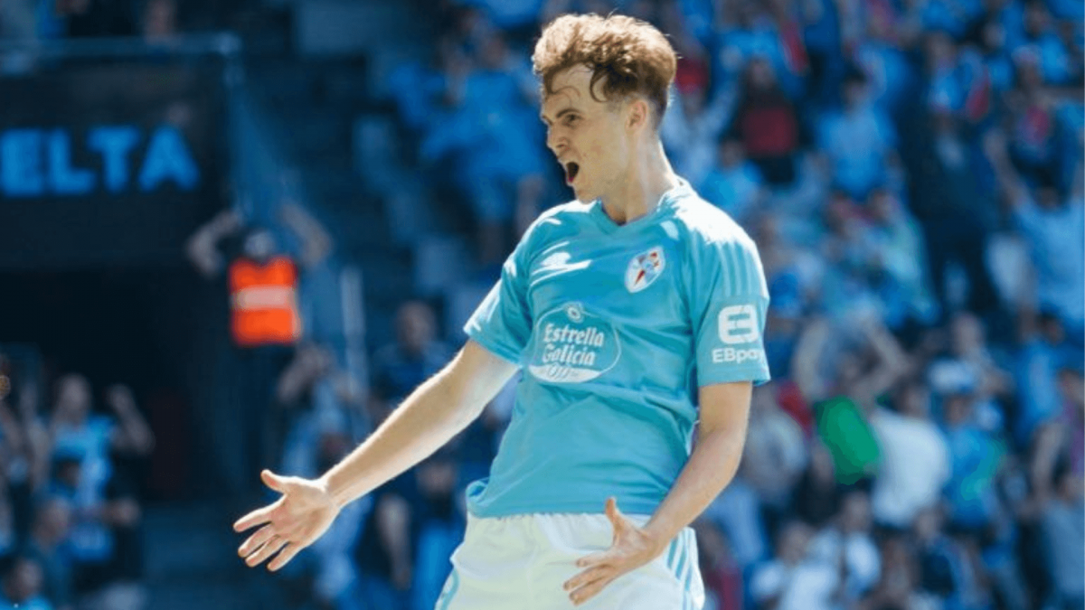 Williot Swedberg marca gol en su primera titularidad en Liga con el celta