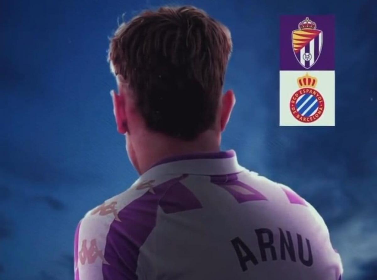 Adrián Arnu, convocado por el Real Valladolid en la Jornada 39