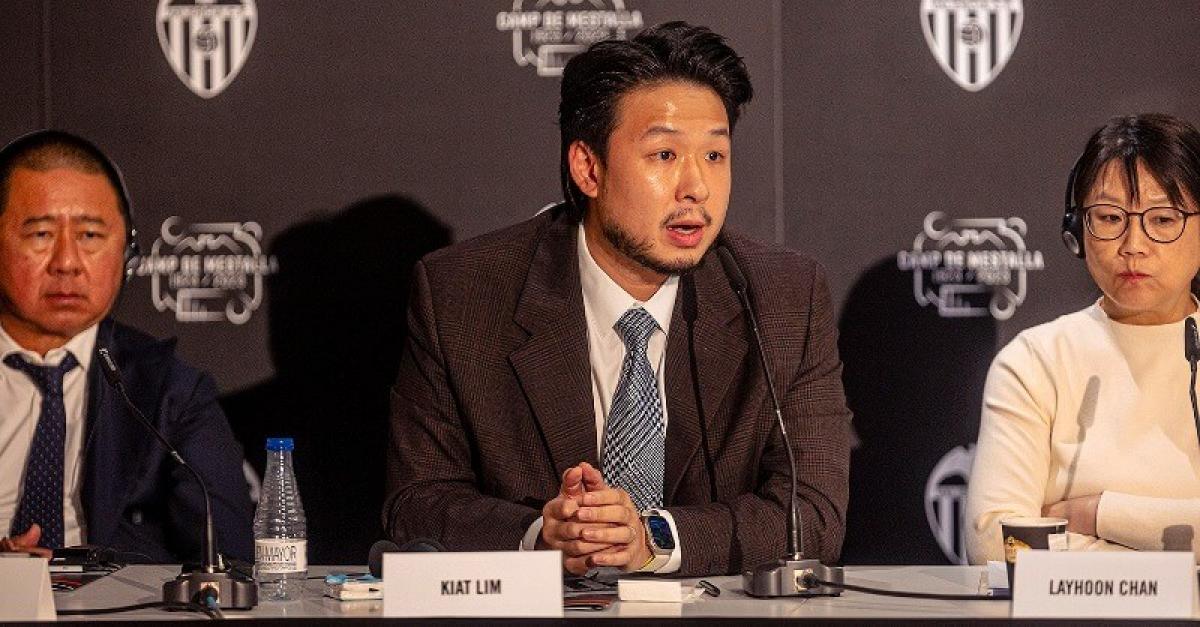 Kiat Lim manda un mensaje de apoyo al equipo y otro sobre la venta ...