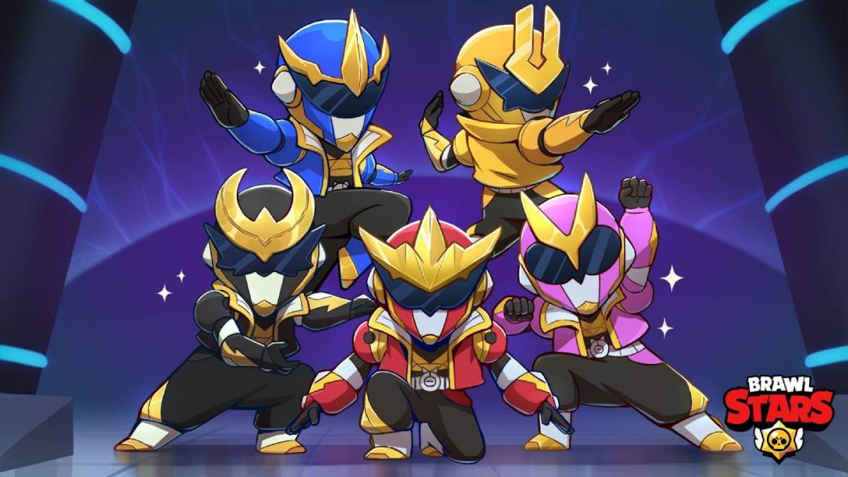 Brawl Stars avisa de la pronta caducidad de skins Power Rangers