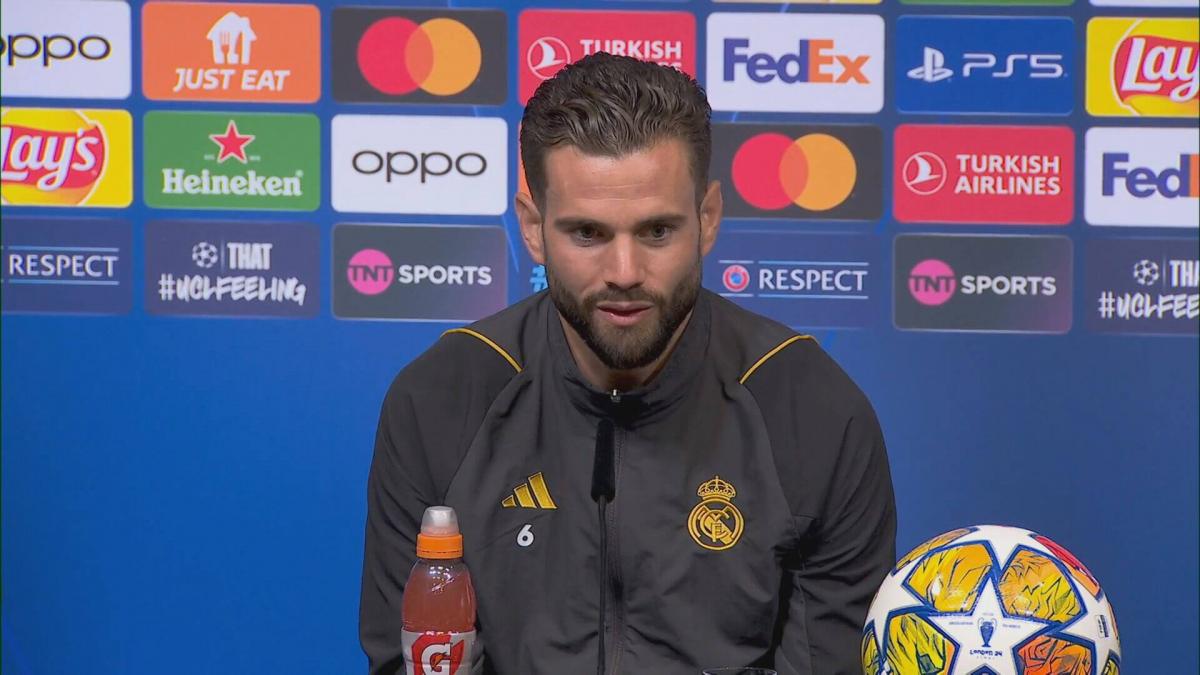 Nacho, su futuro en el Real Madrid y bromas con las remontadas