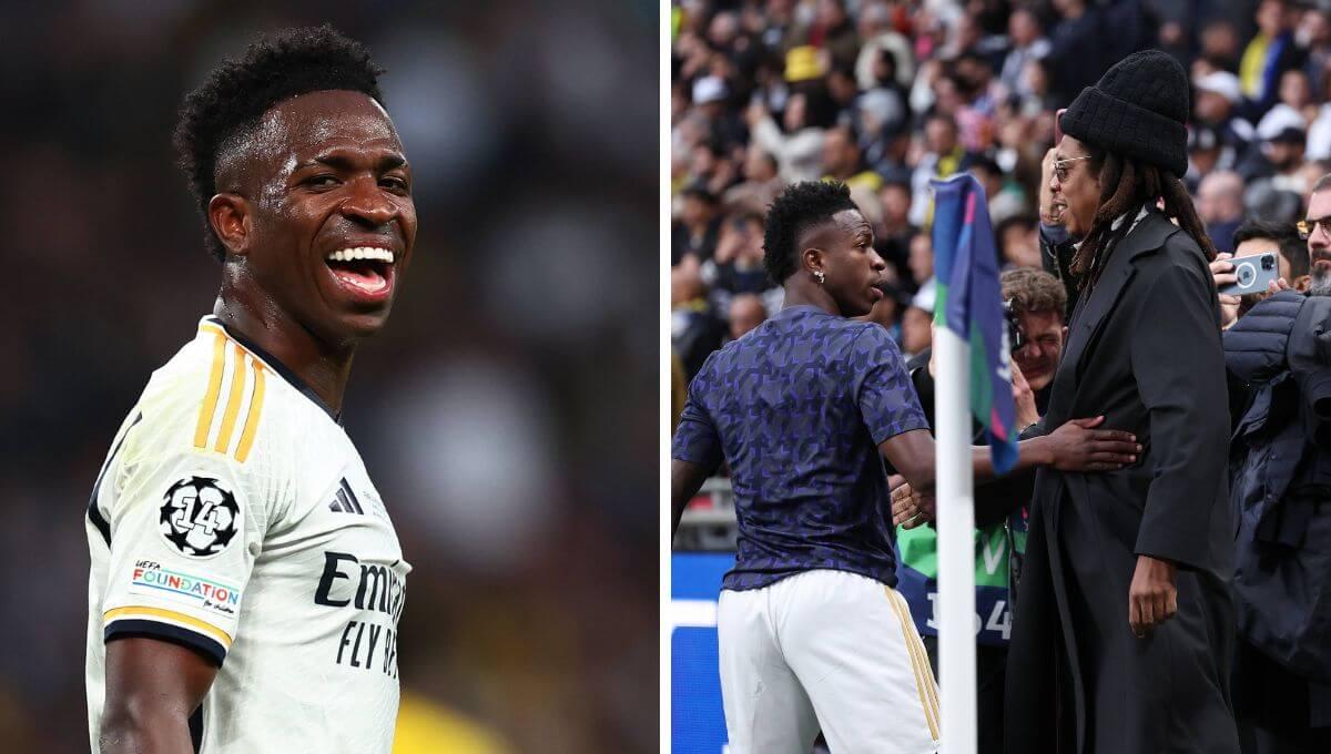Vinicius, un gol para postularse al Balón de Oro y foto con Jay-Z