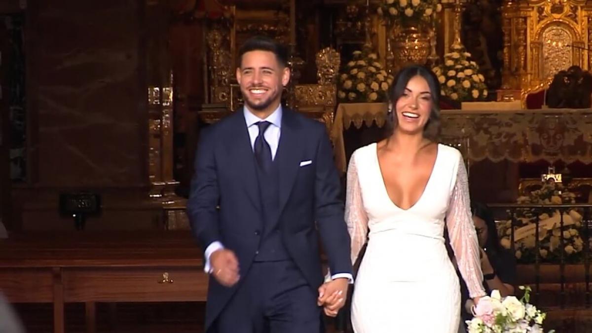 La boda más sevillana de Álex Moreno con Marina Sevidane