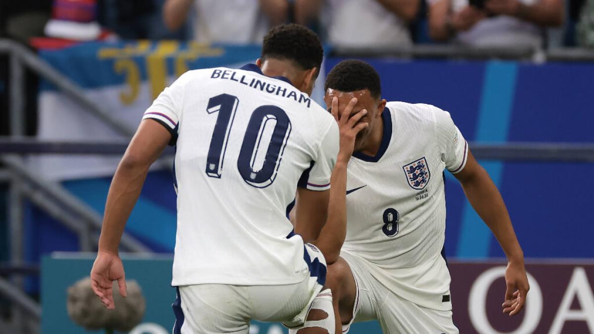 Jude Bellingham explica su nueva celebración de gol con Inglaterra