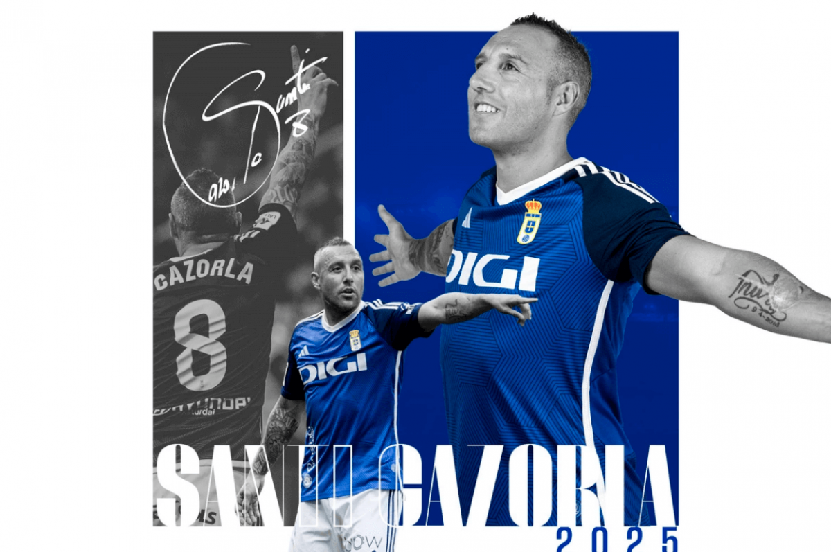 Santi Cazorla renueva con el Real Oviedo